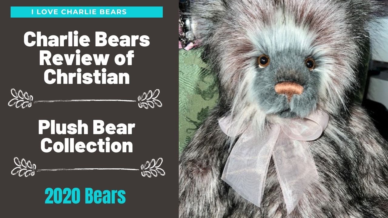 Charlie Bears Christian 2020 Big Bear | Plush Collection | Close Up and ...