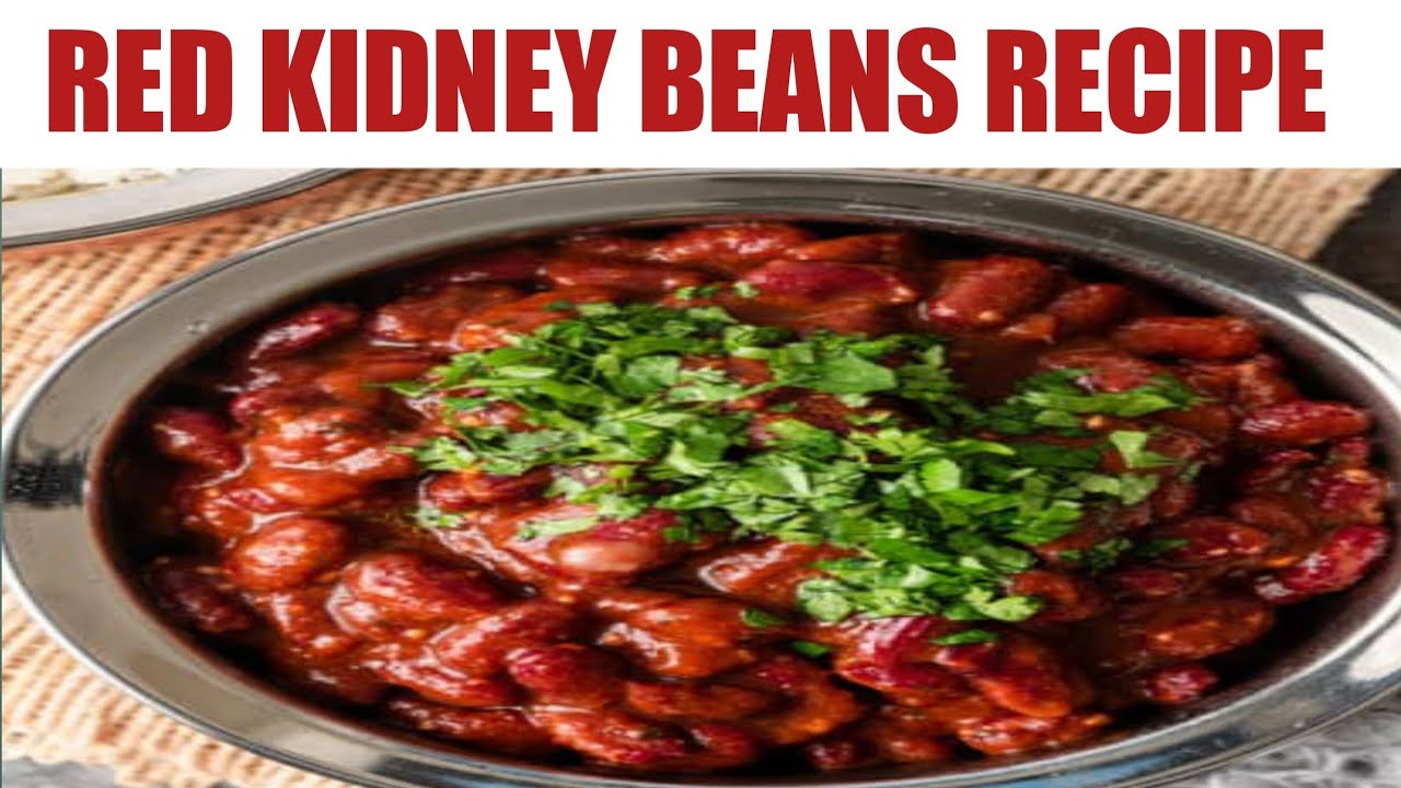 Red kedney beans recipe - YouTube