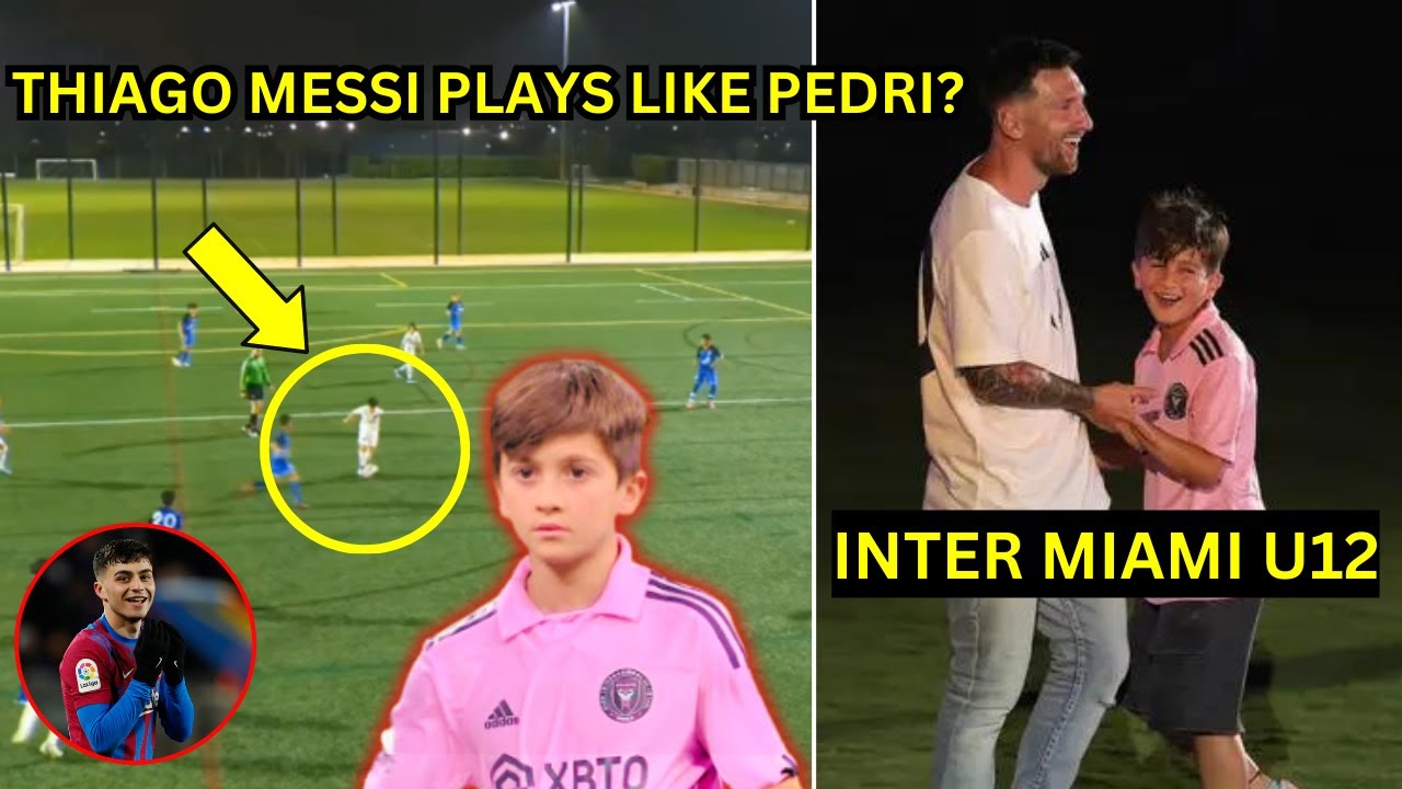 Thiago Messi Close to becoming Inter Miami U-12 Top Scorer | Thiago ...