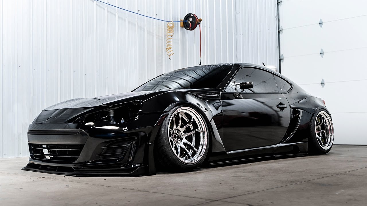 New Look for the Bagged & Widebody FRS - YouTube