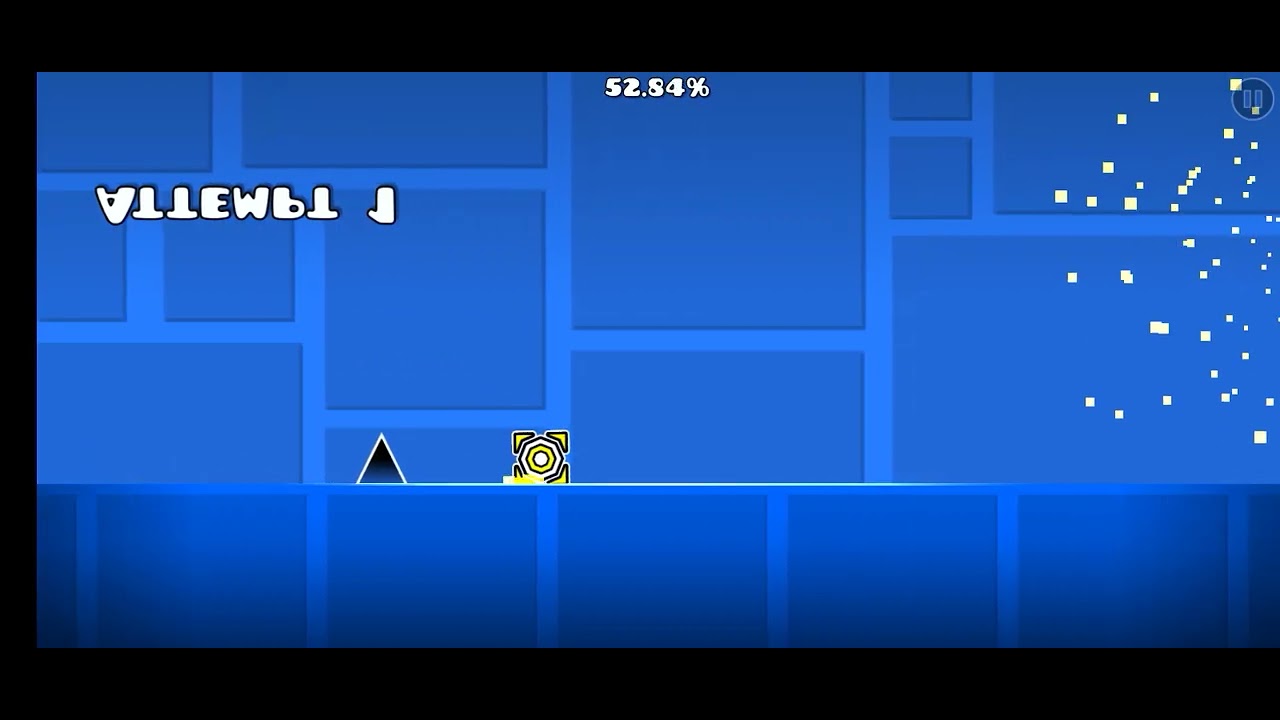 how to jump over a spike in geometry dash (100% real) - YouTube