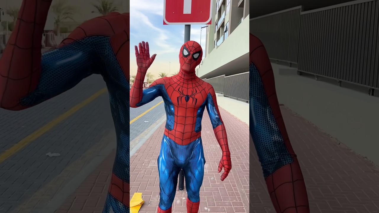 Clumsy Spider-Man🤣#shorts - YouTube