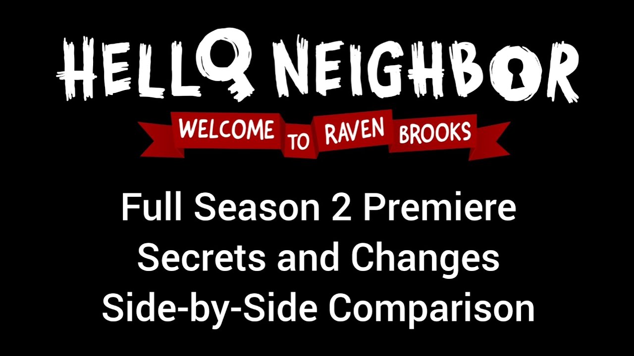 Hello Neighbor: Welcome to Raven Brooks Season 2 Full Premiere Secrets ...