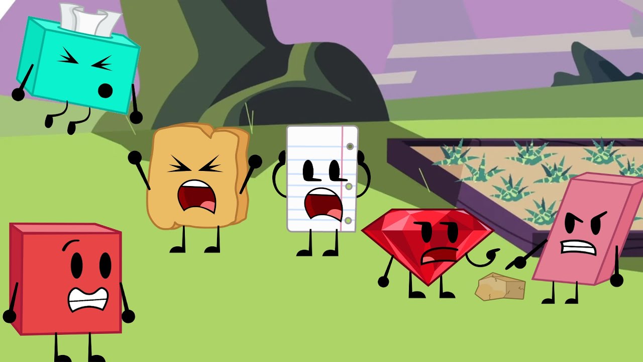 BFDI and II animation - The events after snowflake's story (credits in ...