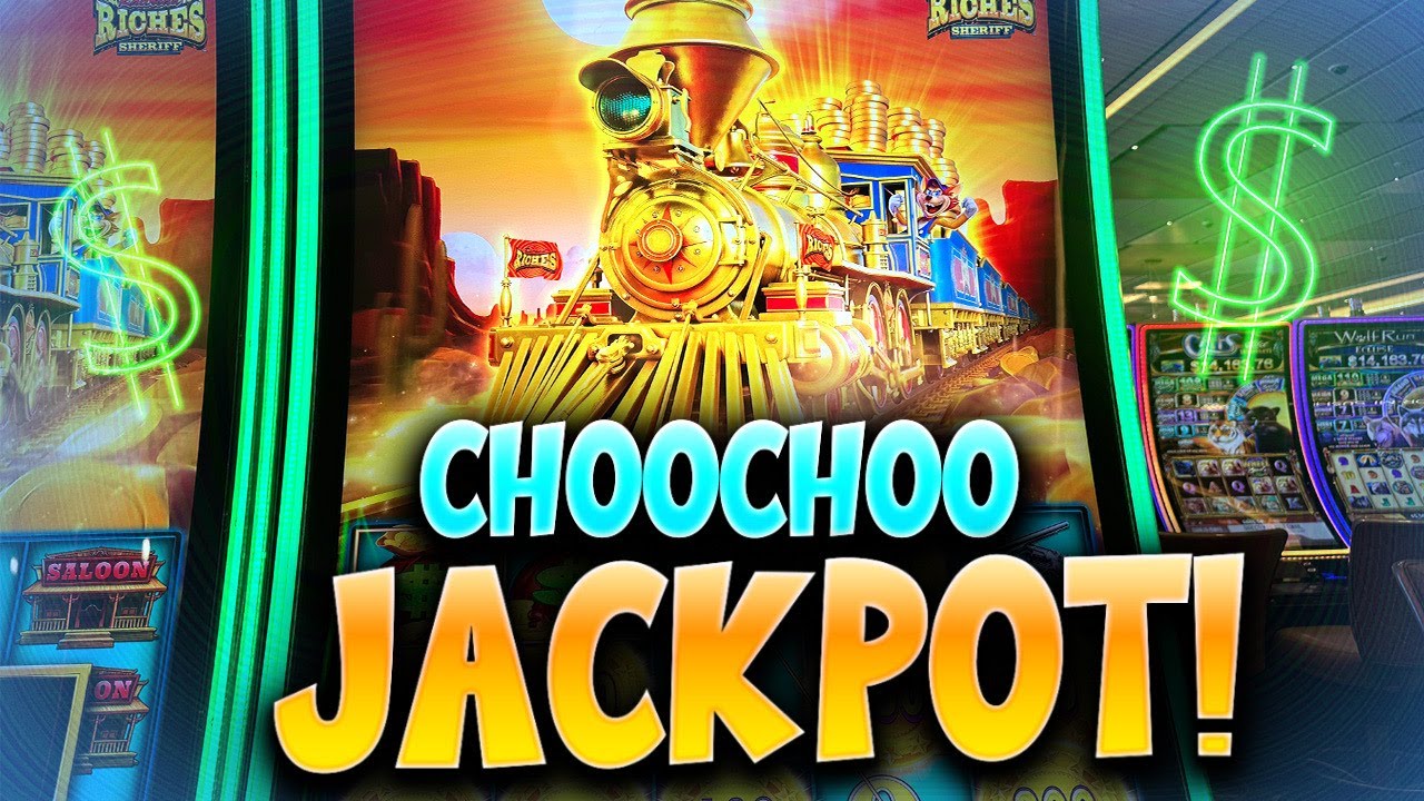 Chasing The GOLDEN Train On The Railroad Riches Slot Machine! - YouTube
