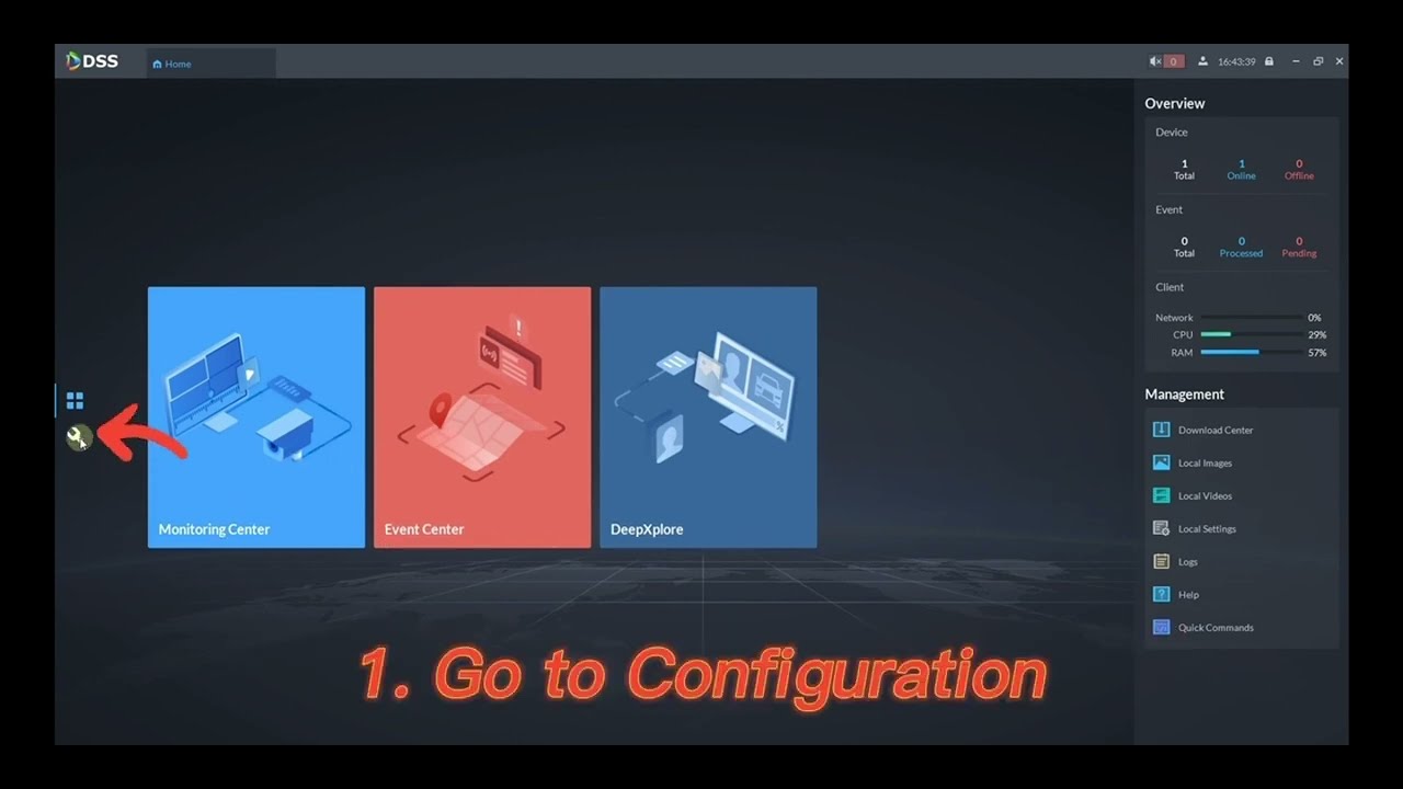 DSS Express Basic- How to backup DSS Express configuration data - YouTube