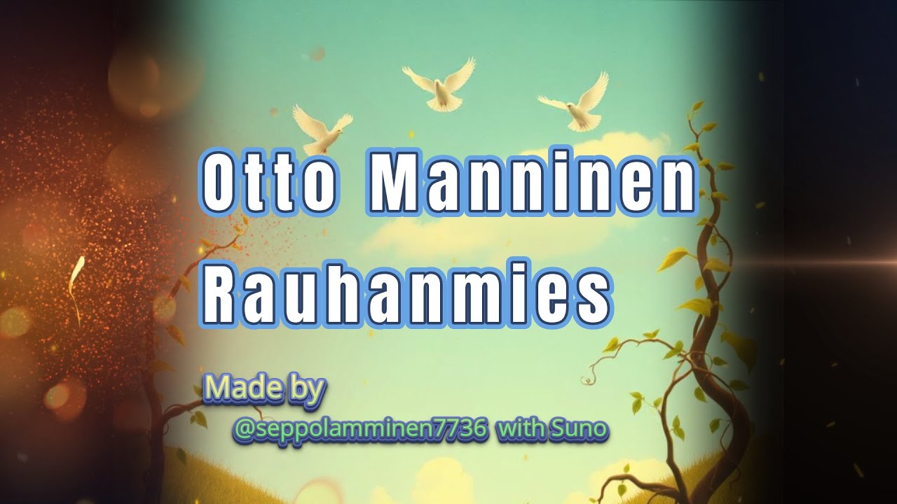 Rauhanmies - Otto Manninen - YouTube