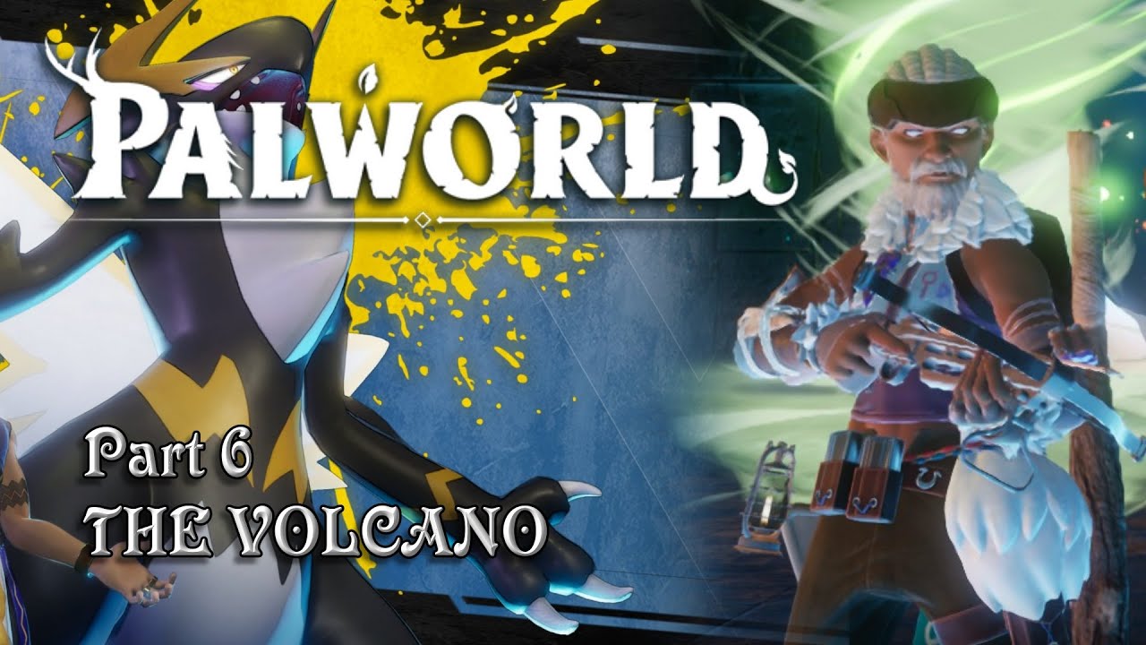 Palworld [2024] Part 6 The Volcano - Playing in Super Ultrawide 32:9 ...