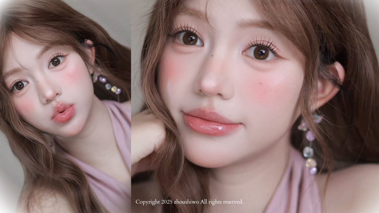 GRWM｜Early Spring Aurora-Inspired Light Makeup 🌷 Ultra-Detailed Full Face Tutorial! - YouTube