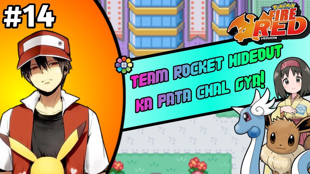 Pokemon Firered #14 | Team Rocket Hideout in Celadon City - YouTube