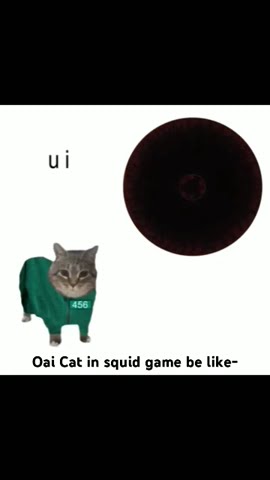 Oai cat in mingle 🤣😹#shorts #ytshorts #oai cat #funny #squidgame like ...