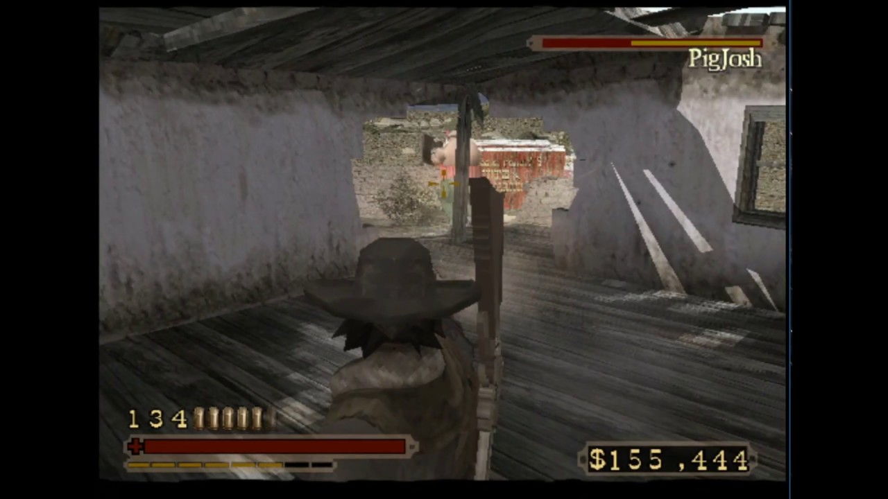 PS2 Red Dead Revolver Pig Josh Easy Way - YouTube