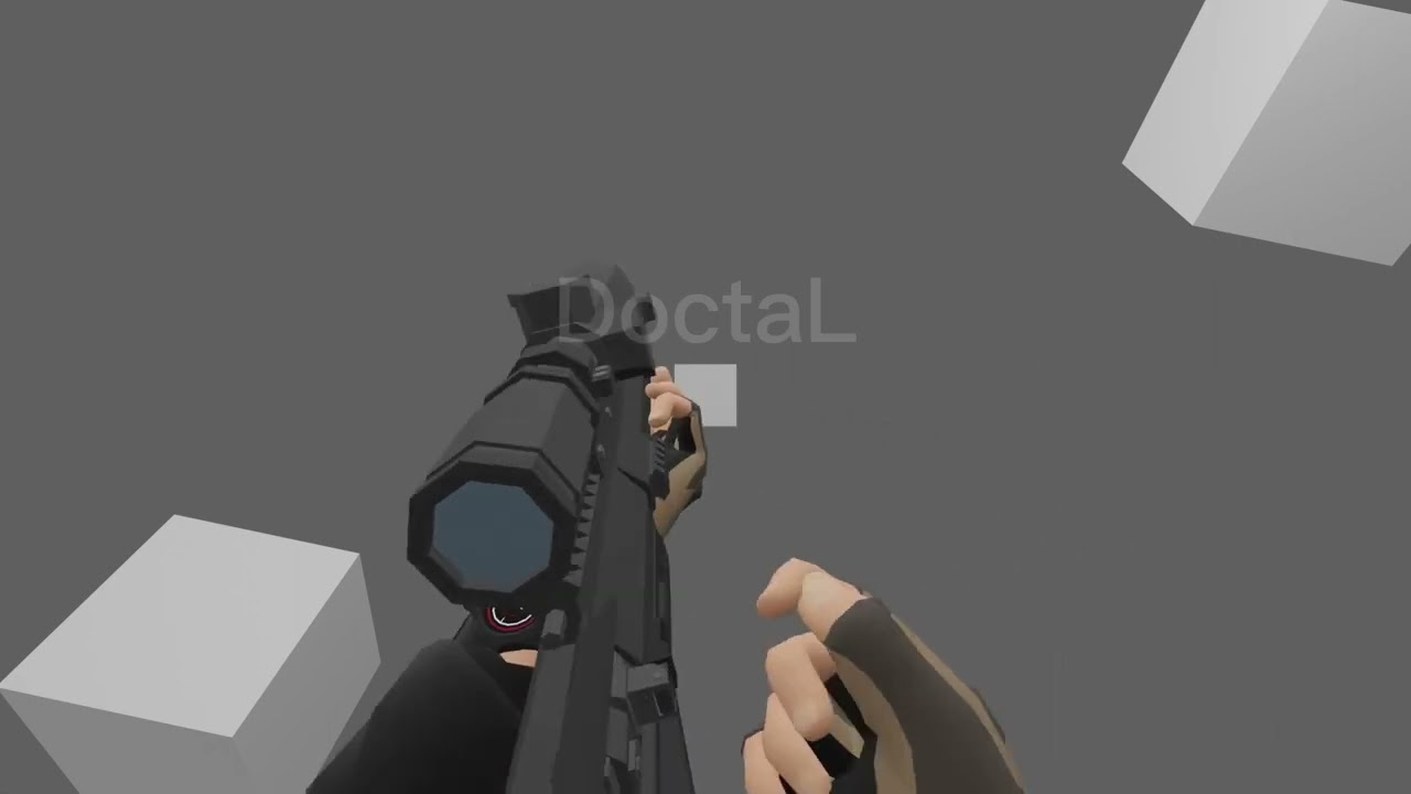 LP GM6 Lynx Sniper Rifle Animation - YouTube