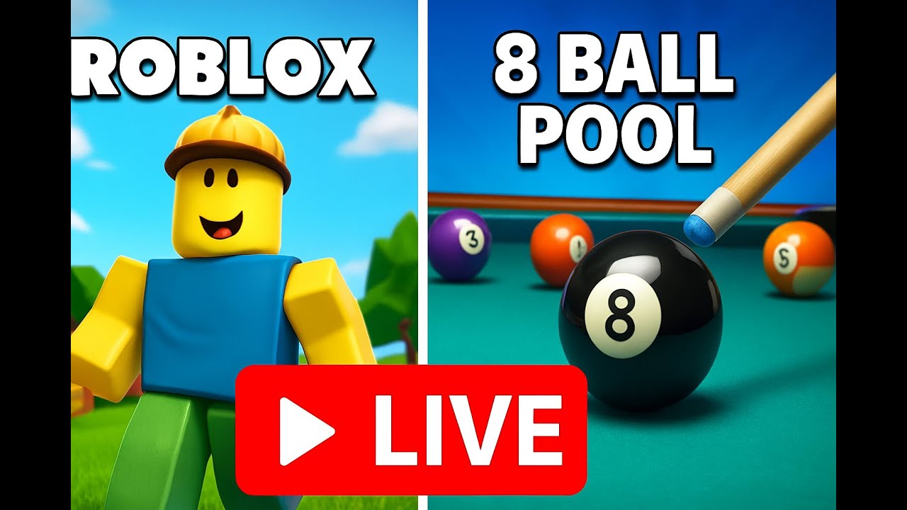 8 Ball Pool Live In Roblox - Join for Fun Gameplay - YouTube