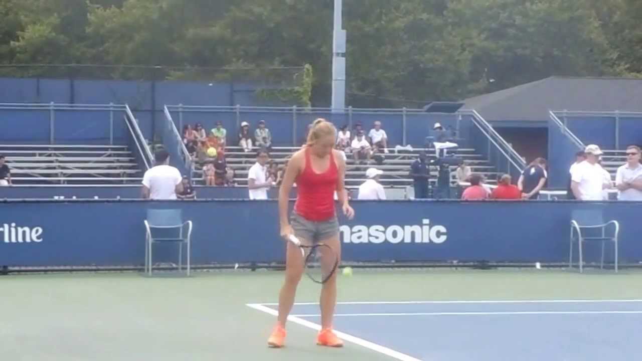 Hot Beautiful Russian Israeli Tennis Player Julia Glushko Youtube