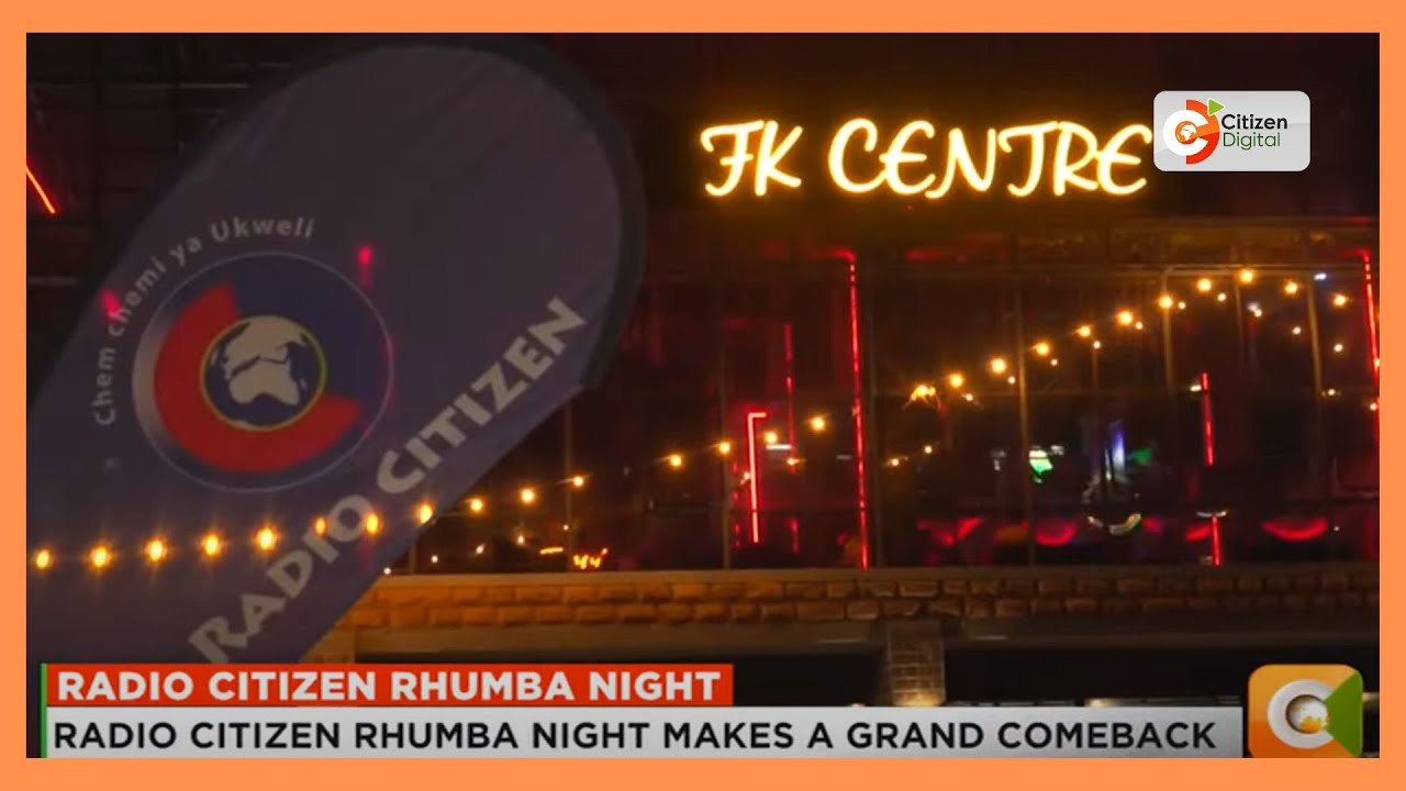Radio Citizen rhumba night makes a grand comeback - YouTube