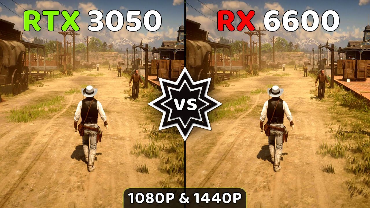 RTX 3050 vs RX 6600 | Test In 10 Games at 1080P & 1440P - YouTube