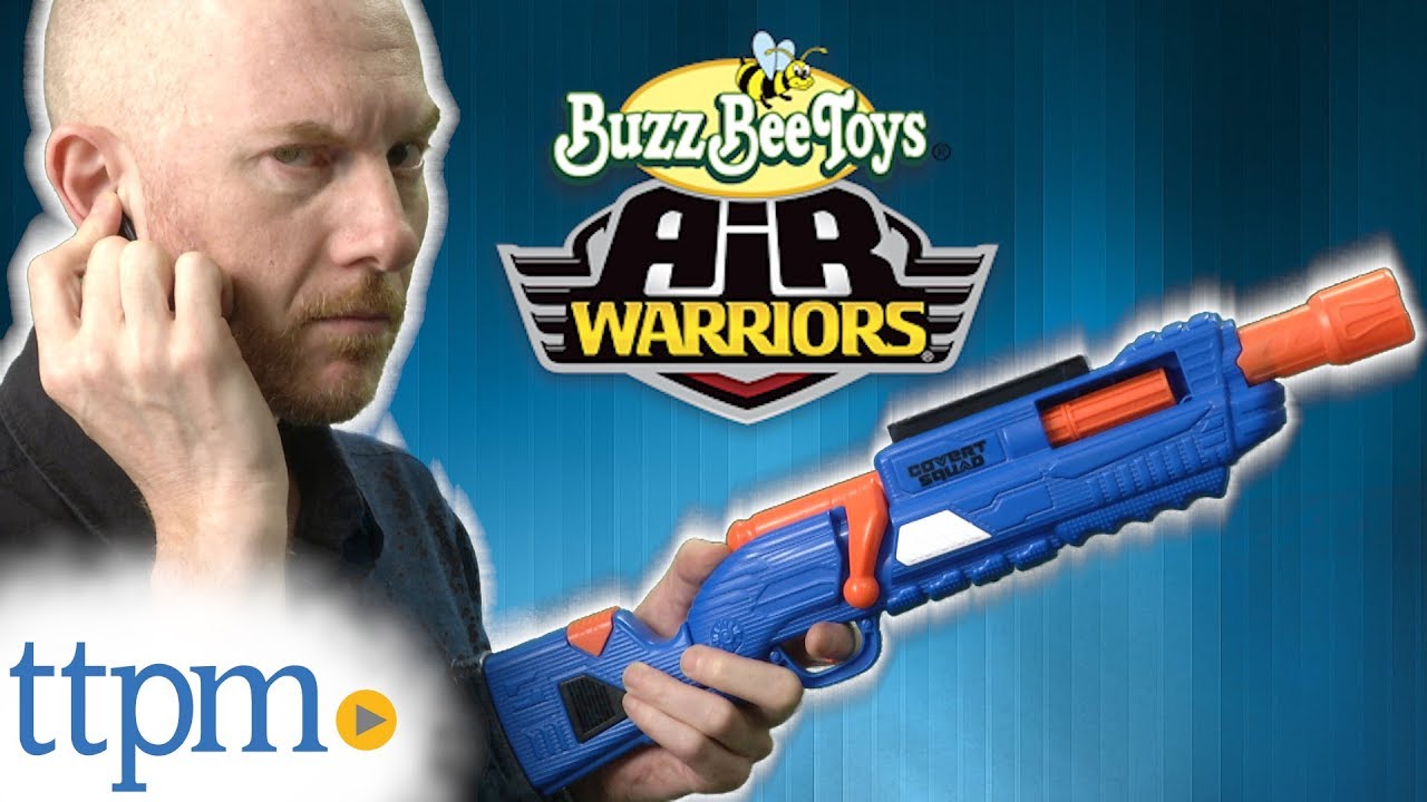 Air Warriors Covert Squad from Buzz Bee Toys - YouTube