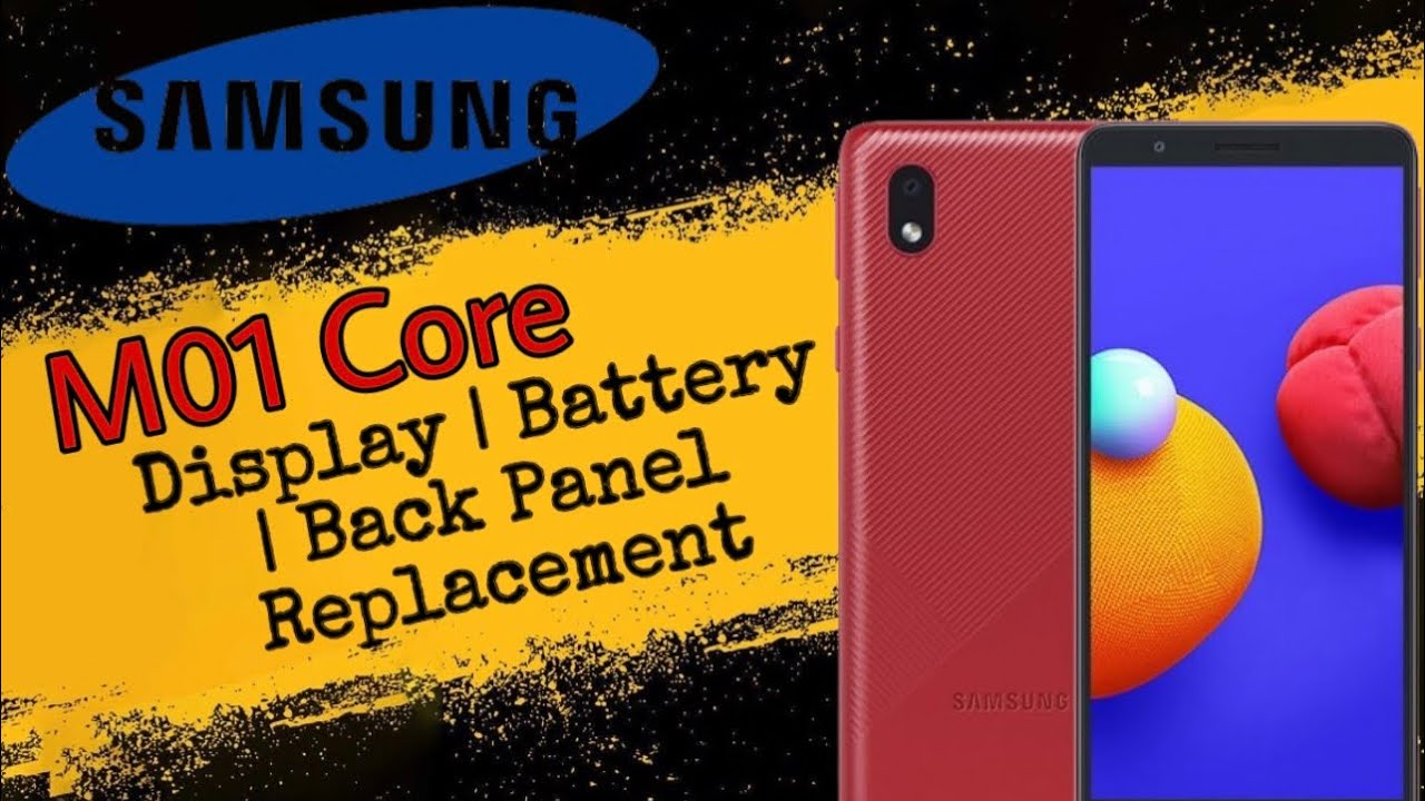 SAMSUNG Galaxy M01 Core Display Replacement | Battery Replacement ...