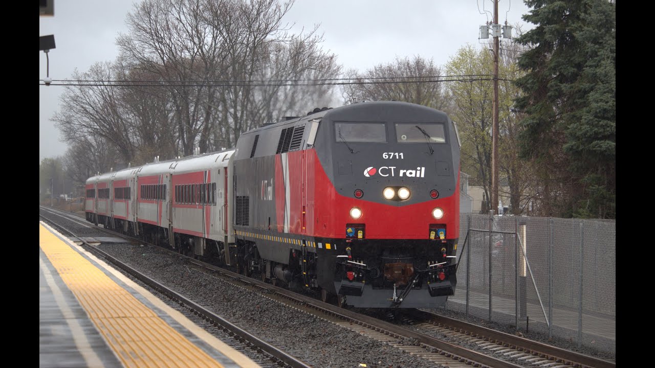 HD 60fps: CDOT 6711 Tests On The Springfield Line And More In Meriden ...