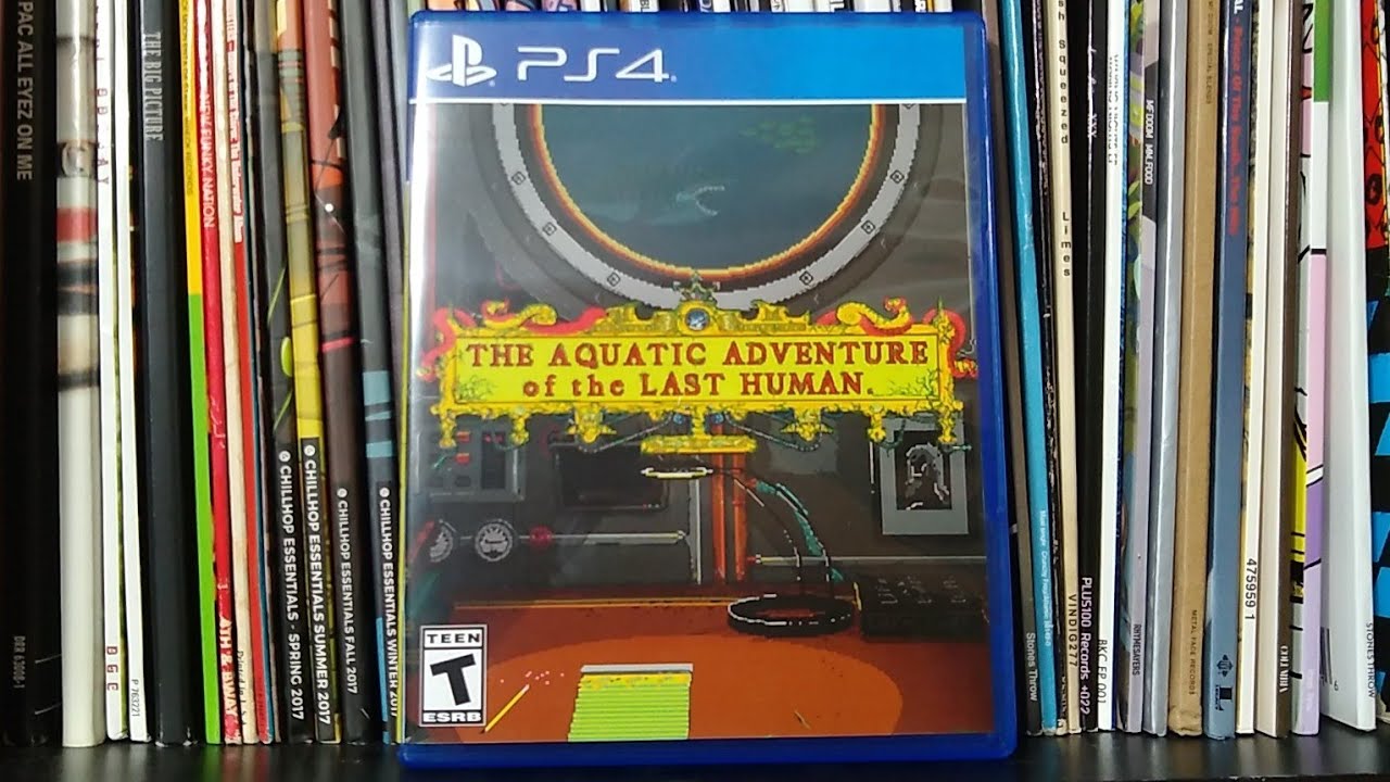 Hard Copy Games The Aquatic Adventure of the Last Human unboxing! (no ...