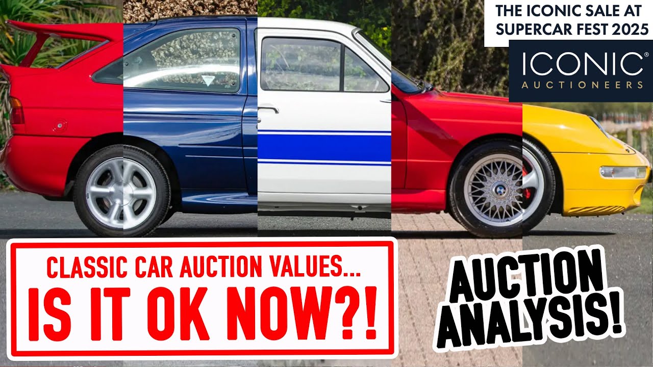 Is the Classic Car market improving? Iconic Auctions SUPERCAR SALE ...