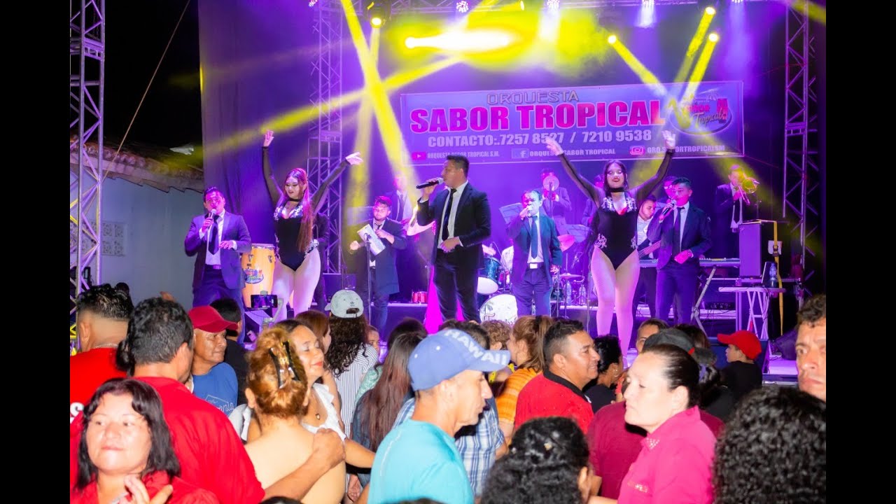 ORQUESTA SABOR TROPICAL | SAN ANTONIO SILVA, SAN MIGUEL - YouTube