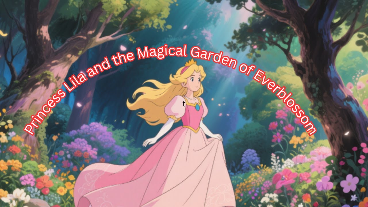Princess Lila and the Magical Garden of Everblossom | Bedtime story ...