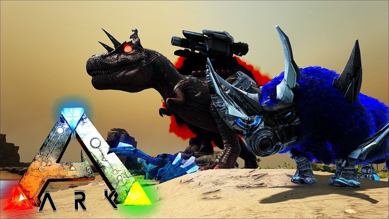 ARK PROME ADVANCE REX, PROME WOOLLY RHINO!! PROMETHEUS V4!! MOD #5 ...