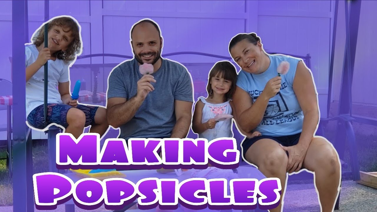 How to make Popsicles First | Family Vlog - YouTube