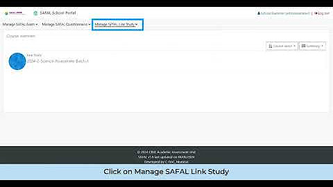 Safal Exam Screen Guide - YouTube