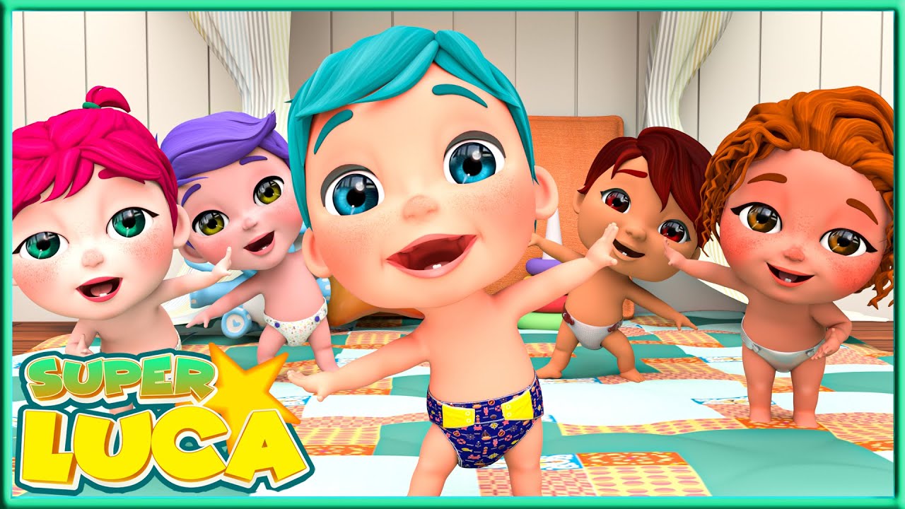 Five Little Babies, Counting All the Way - Baby songs - Nursery Rhymes ...