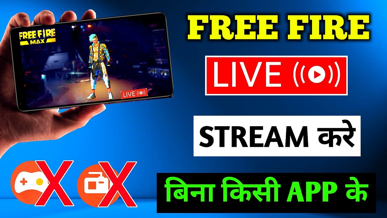 Free Fire Live Stream Kaise Kare | Mobile Se Free Fire Live Stream ...