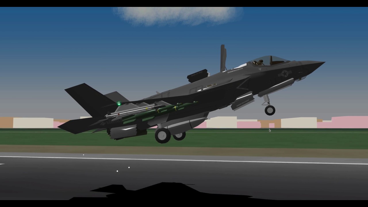 F35B LIft Fan Door Animation Test - YouTube