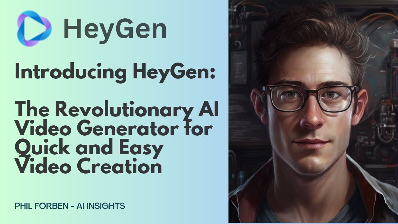 Introducing HeyGen - The Revolutionary AI Video Generator for Quick and Easy Video Creation ...