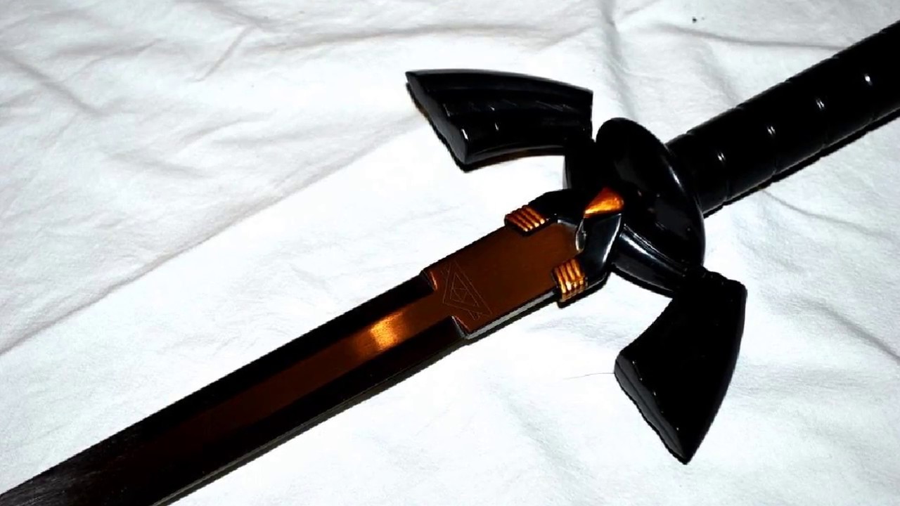 Dark Link's Master Sword [The Legend of Zelda] - Sword Replica - - YouTube