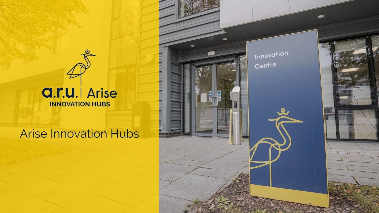 Anglia Ruskin University's Arise Innovation Hubs - Advert - YouTube