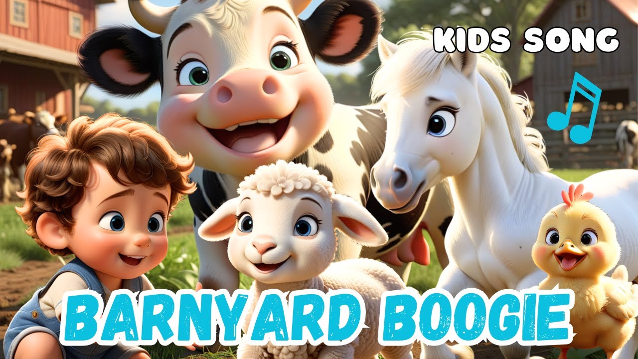 Barnyard Boogie | Fun Kids Song | Sing & Dance with Farm Animals! - YouTube