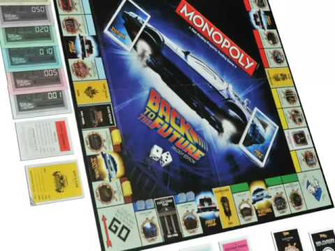 Back to the future monopoly set - YouTube