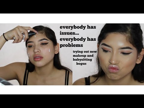 WATCH THIS IF YOU'RE STRESSED AND HAVE ANXIETY + LONG ASS MAKEUP GRWM ...