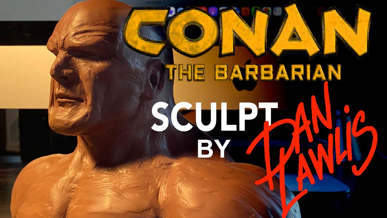 Conan Sculpt by Dan Lawlis - YouTube