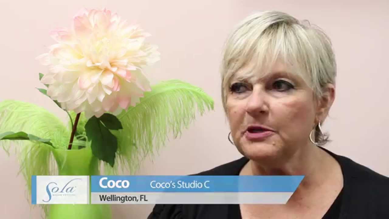Coco, owner of Coco's Studio C inside Sola Salons of Wellington - YouTube