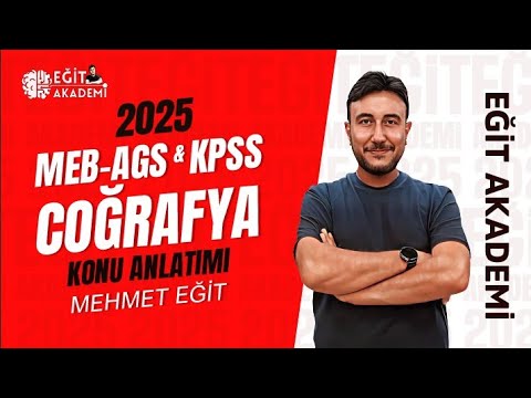 40) AGS/ KPSS 2025 | TARIM -1 | MEHMET EĞİT #KPSS2025 #Coğrafya #kpsscoğrafya #ösym #mehmeteğit