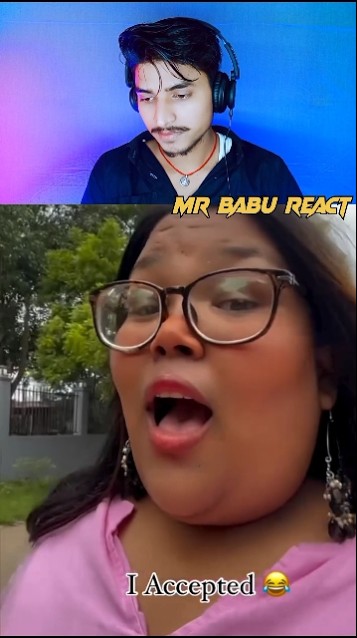 TRY NOT TO LAUGH 😂||WAIT FOR END||MR BABU REACT PART-78#funny #shorts #shortvideo #memes - YouTube