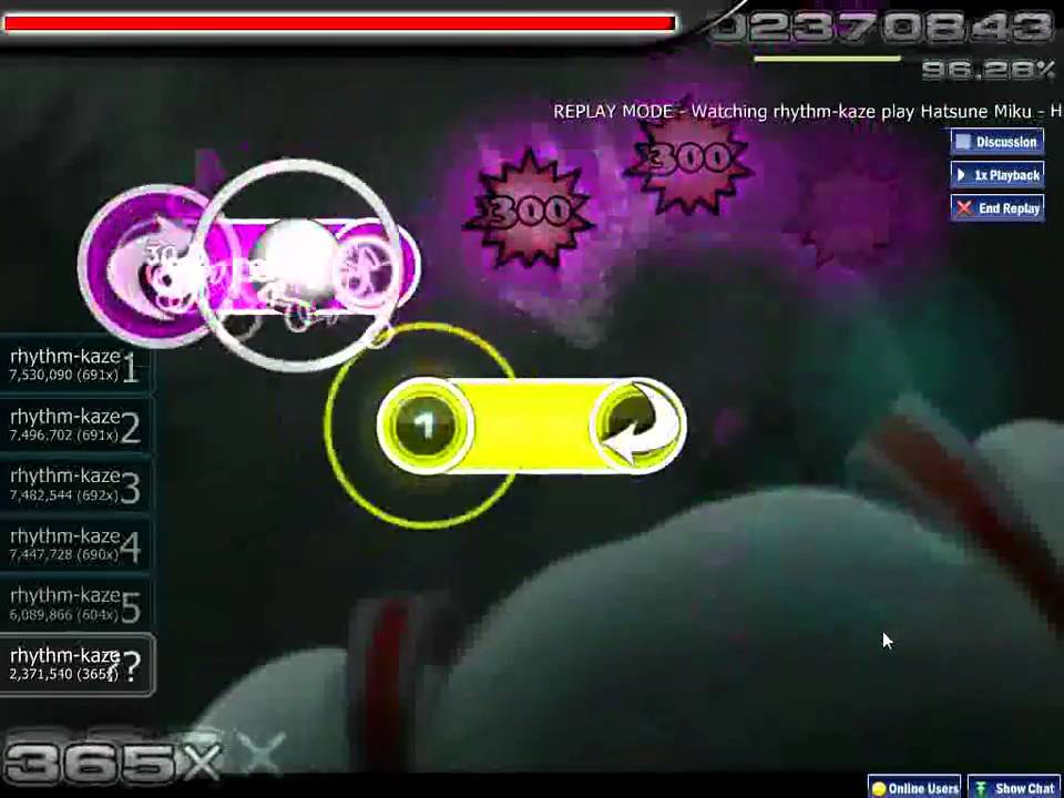 osu! Hatsune Miku no shuuen [Insane] - YouTube