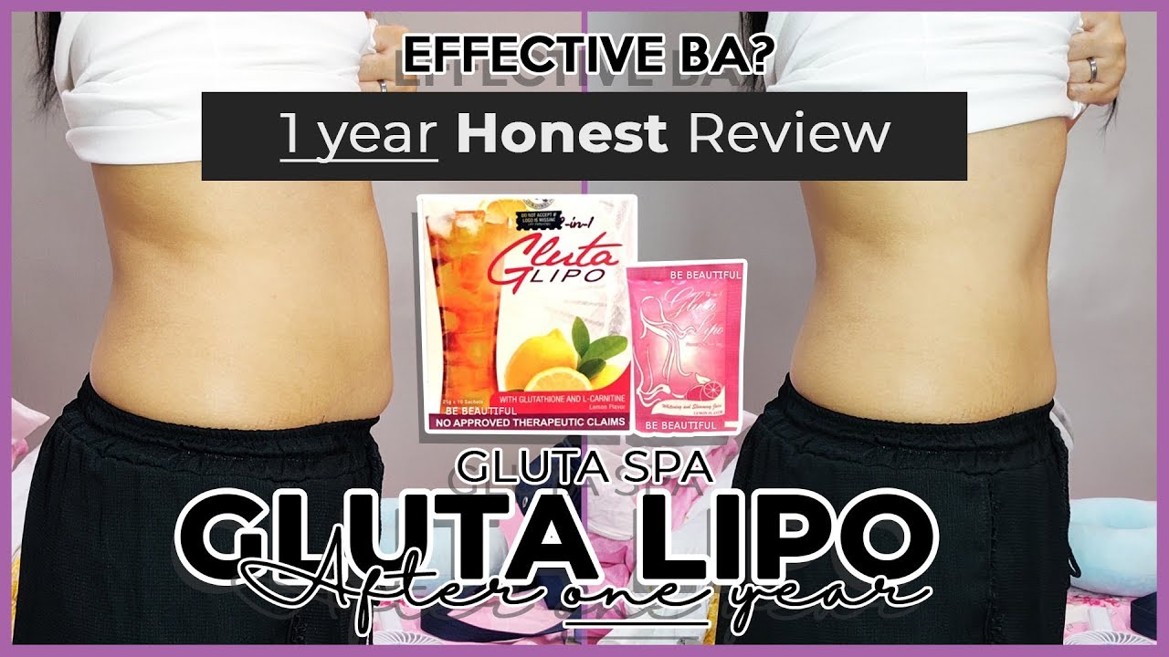 1 year review on Gluta Lipo juice | Effective ba? - YouTube
