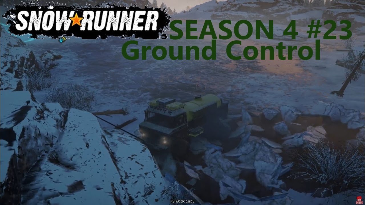 SnowRunner Season 4 Amur Cosmodrome Ground Control 2 - YouTube