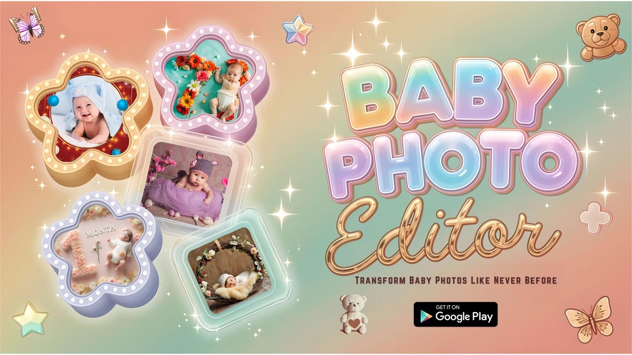 Must-Try Baby Photo Editor App for Stunning Edits - YouTube