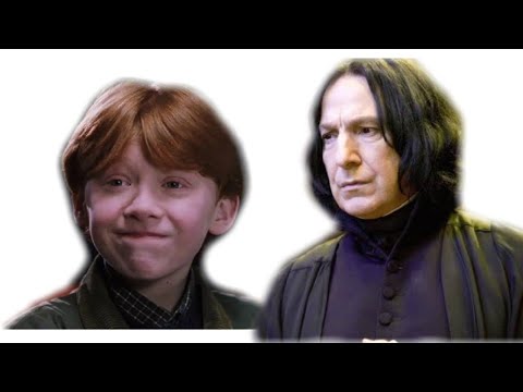 Rupert Grint'in Alan Rickman Çizimi (Altyazılı)