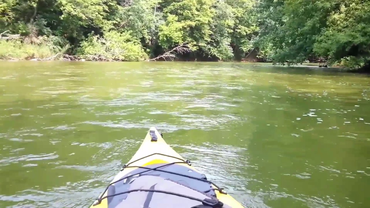 Kayaking the Yahara river. - YouTube